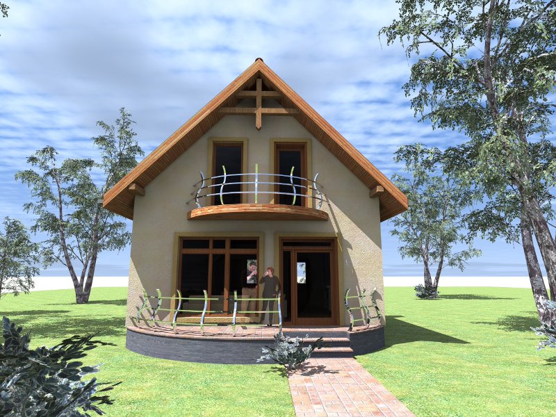 Special, promotional offer for wooden houses – Ildiko model