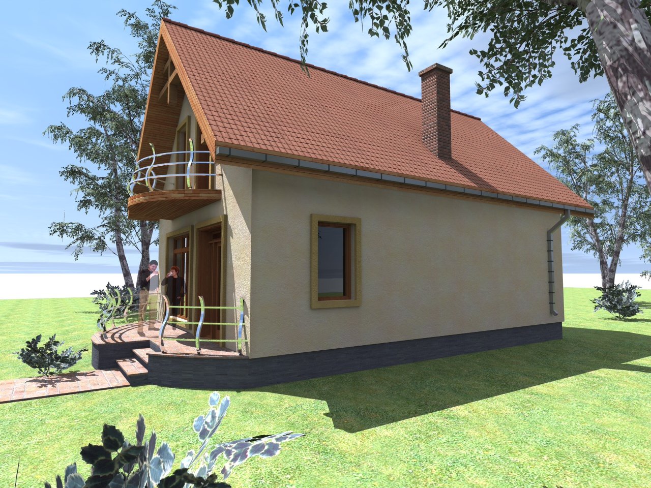Special, promotional offer for wooden houses – Ildiko model